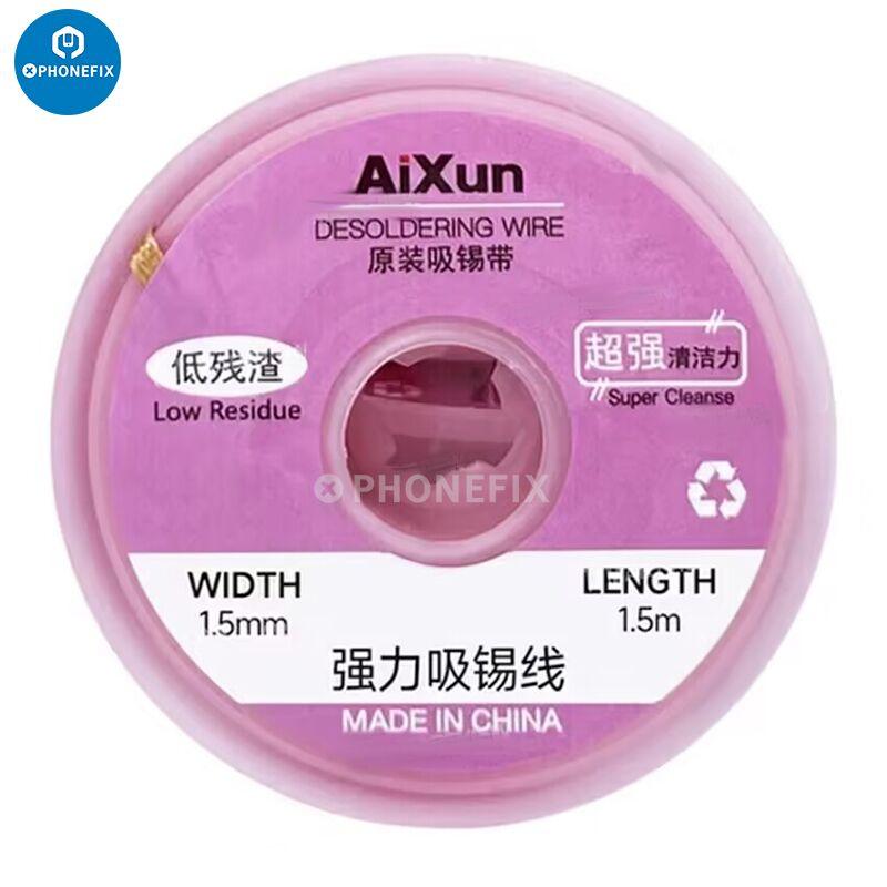 AiXun 1.5M BGA Soldering Wick For PCB Tin Removal Welding Repair