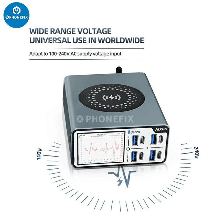 Aixun DP20 Desktop Smart Fast Charger For iPhone Android Tablet