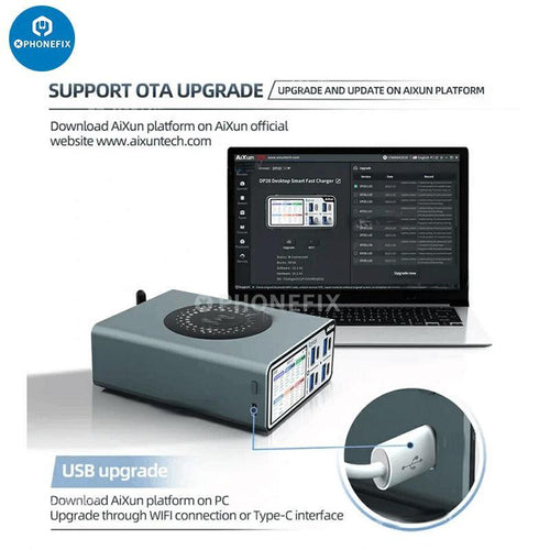Aixun DP20 Desktop Smart Fast Charger For iPhone Android Tablet
