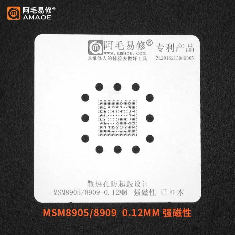 Amaoe BGA Stencil For Qualcomm CPU Reballing template