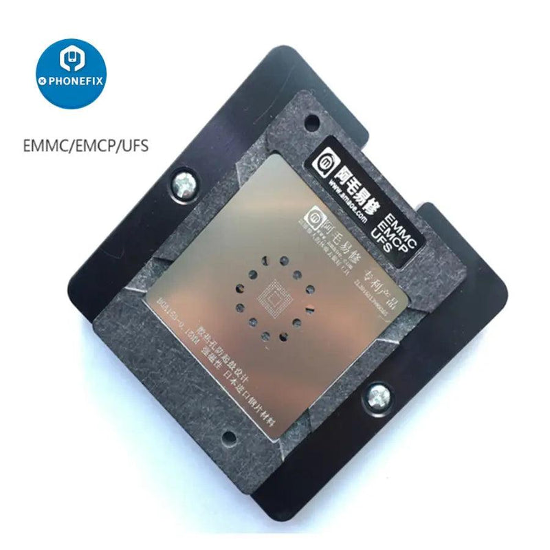 Amaoe NAND BGA Reballing Stencil EMMC EMCP UFS Positioning Platform
