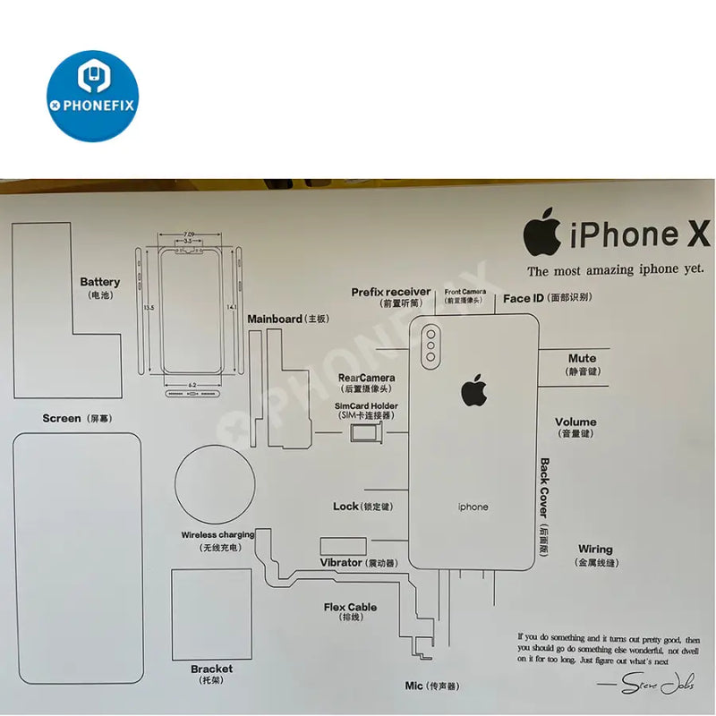 Apple 3D Disassemble Photo Frame For Old iphone Collections Framed