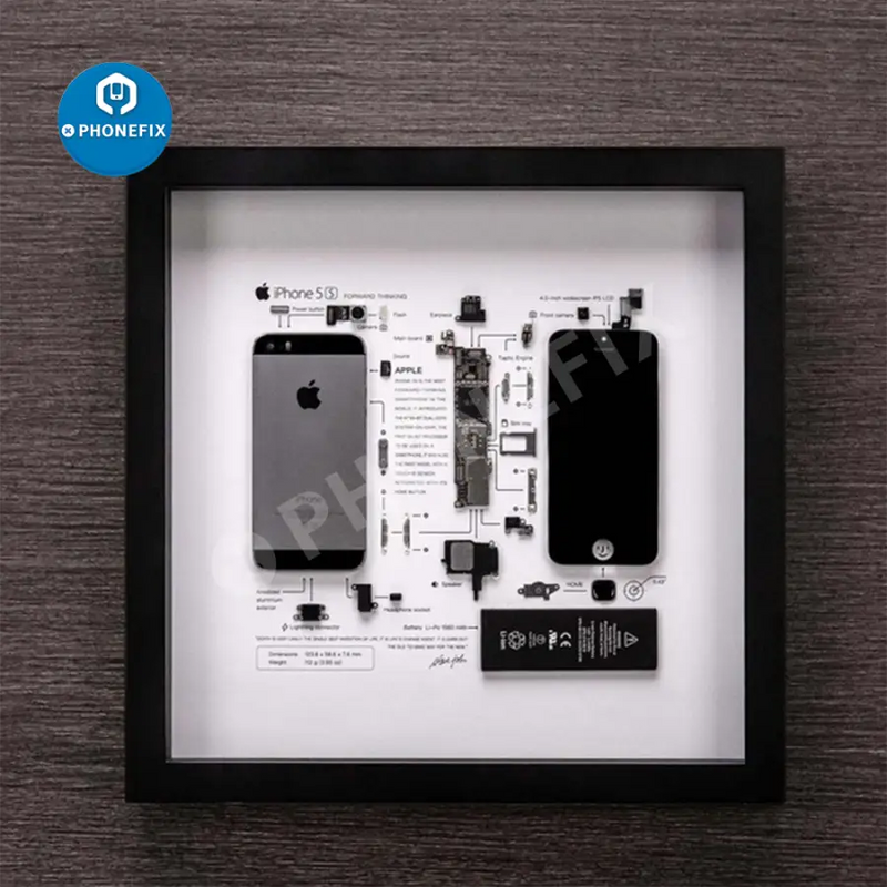 Apple 3D Disassemble Photo Frame For Old iphone Collections Framed