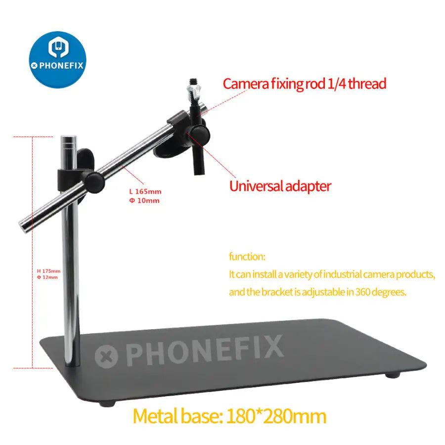 Camera Bracket Base Webcam Holder Mount Stand for Industrial Camera