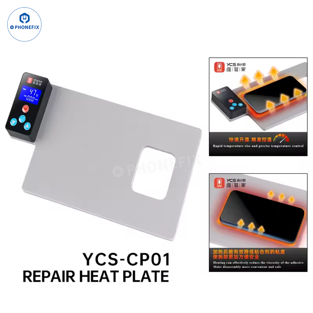 YCS CP01 Mobile/Tablet Screen Repair Heating Pad LCD Separator