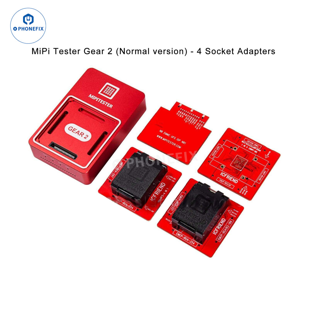 MiPiTester MINI Tester Box UFS153 UFS254 EMMC 13 IN 1 Adapter