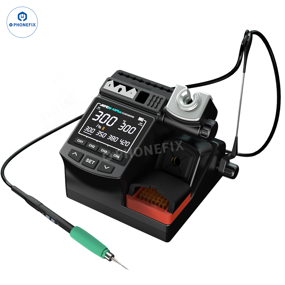 AIFEN A9E 160W Soldering Station With C210 C245 C115 Iron Tips