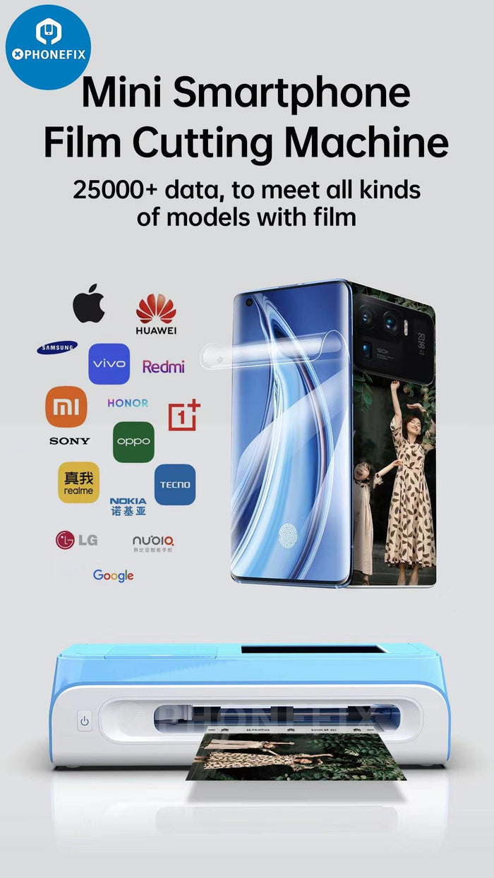 E210 Unlimited Film Cutting Machine Screen Protector Cutter