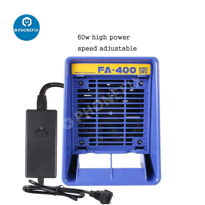 FA-400 Fume Extractor With 10 Pcs Free Activated Carbon Filter Sponge