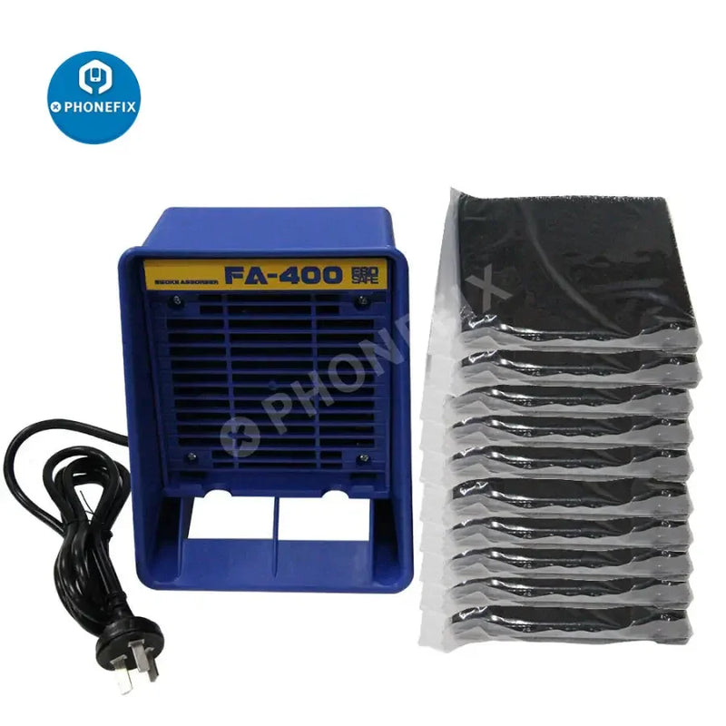 FA-400 Fume Extractor With 10 Pcs Free Activated Carbon Filter Sponge