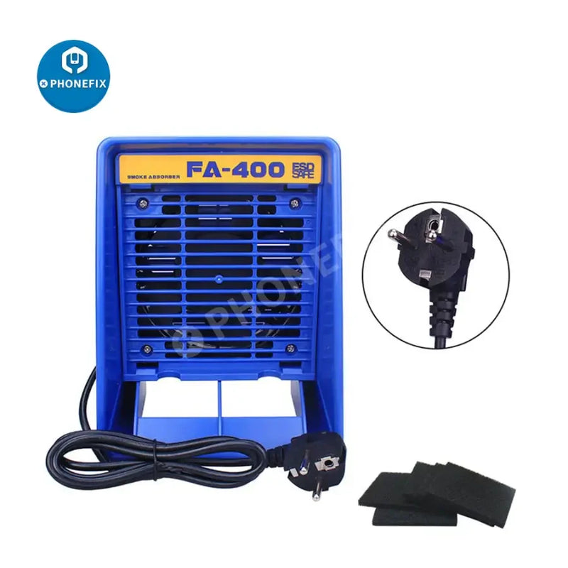 FA-400 Fume Extractor With 10 Pcs Free Activated Carbon Filter Sponge