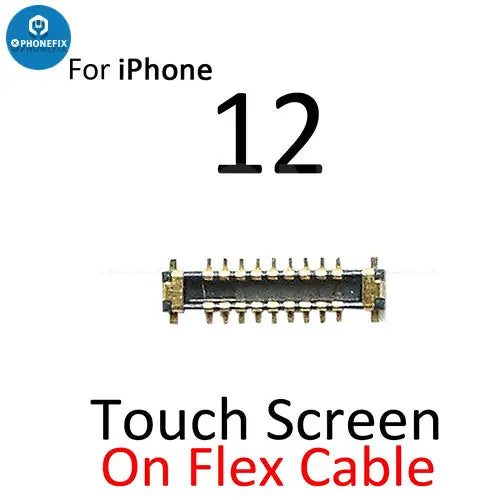 For iPhone 12 Pro Max Mini LCD Touch Display FPC Connector Port