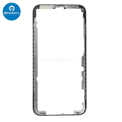 Front Screen Bezel Frame For iPhone 8-16 Pro Max