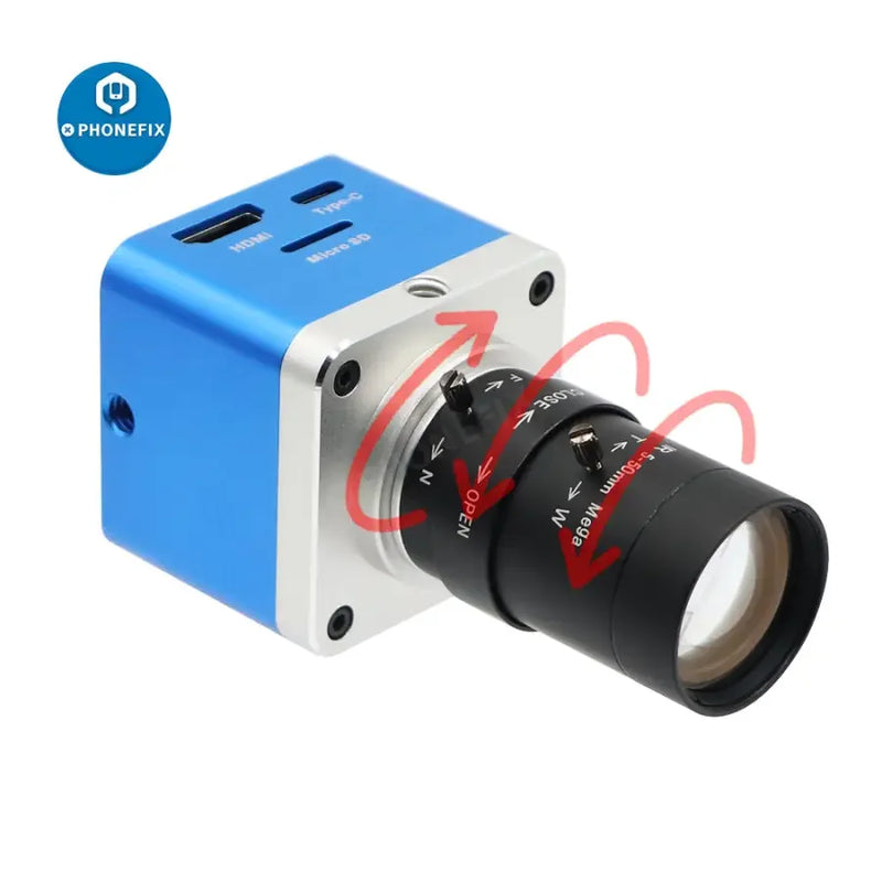 HDMI 4K UHD Camera 5.0-50mm F1.6 Lens Industry Live Digital Camera