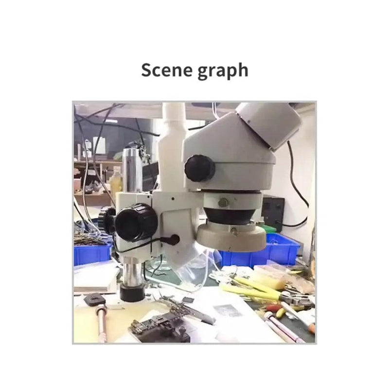 HZW Microscope Smoke Removal Fan Soldering Fume Extractor