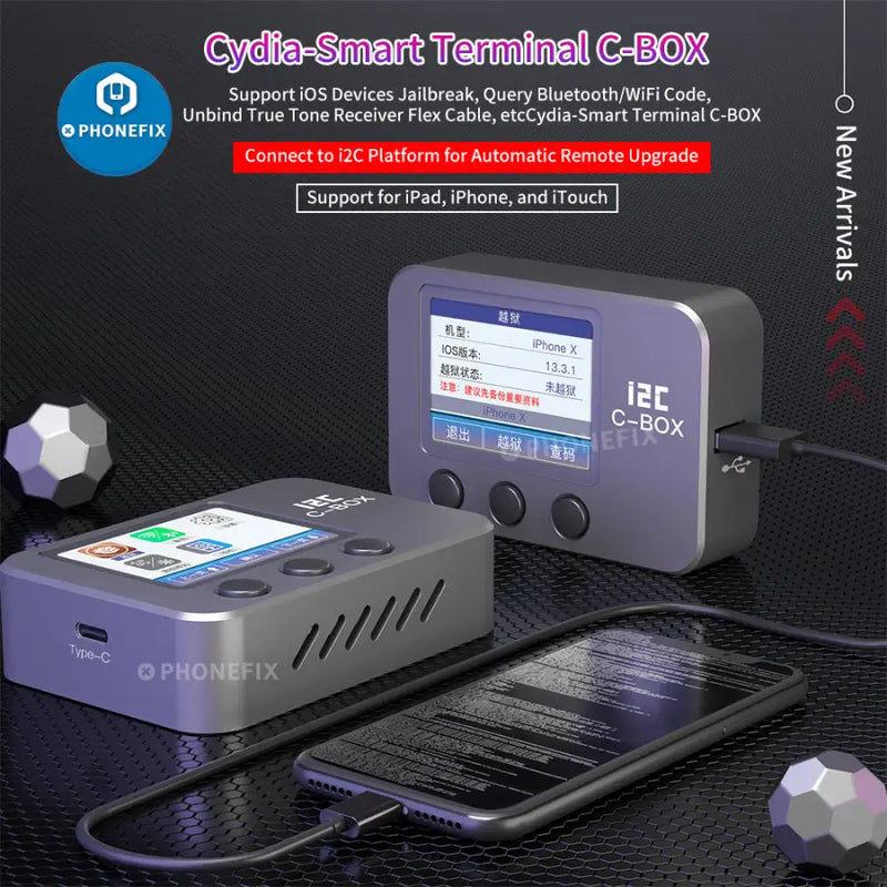 I2C C-BOX Jail Break Tool Bypass ID And iCloud Password For iPhone ipa