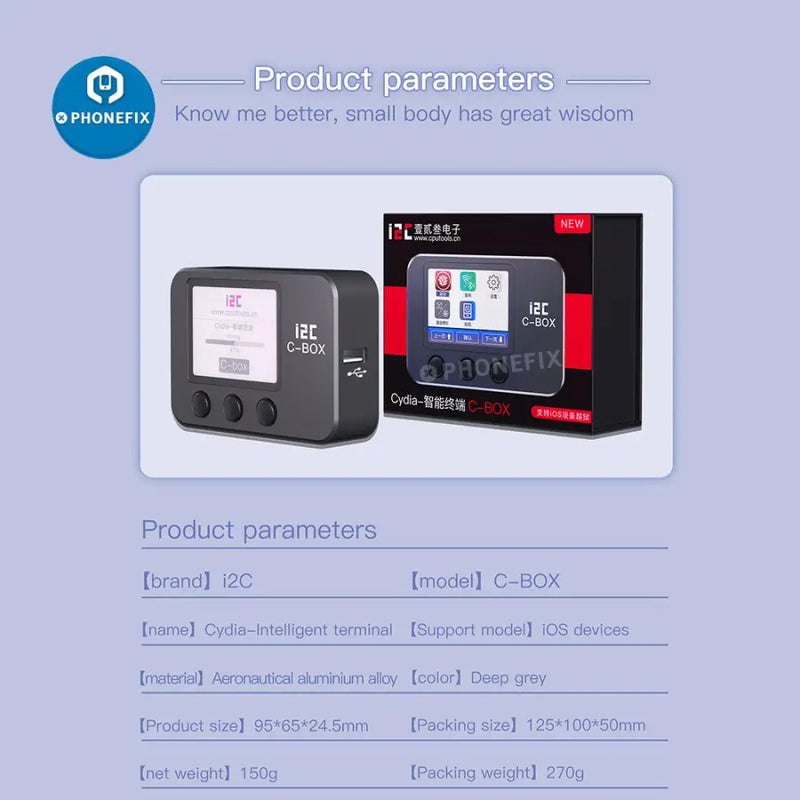 I2C C-BOX Jail Break Tool Bypass ID And iCloud Password For iPhone ipa