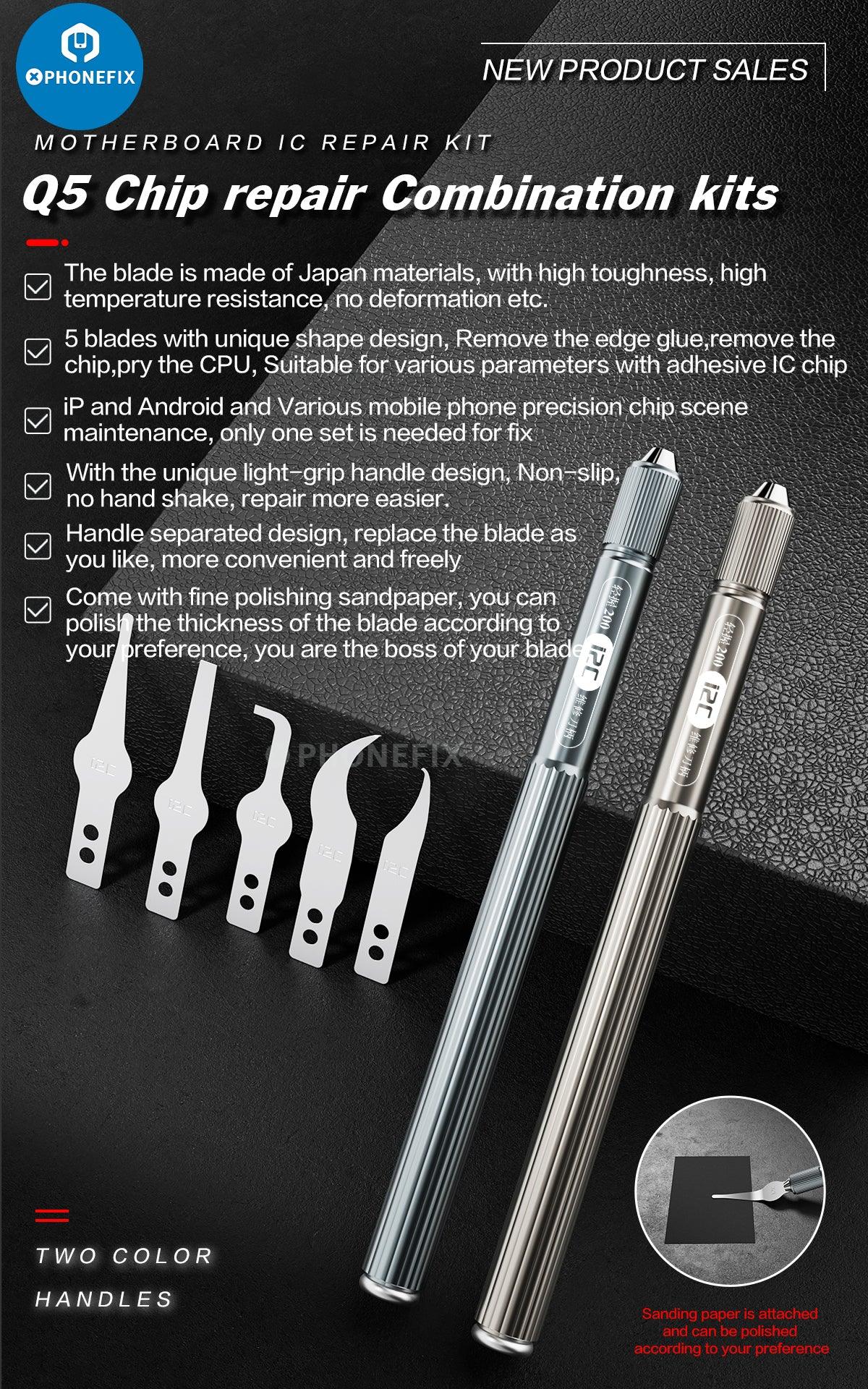 i2C Q5 Blade Kits Motherboard CPU Chip Pry Scraper Knife