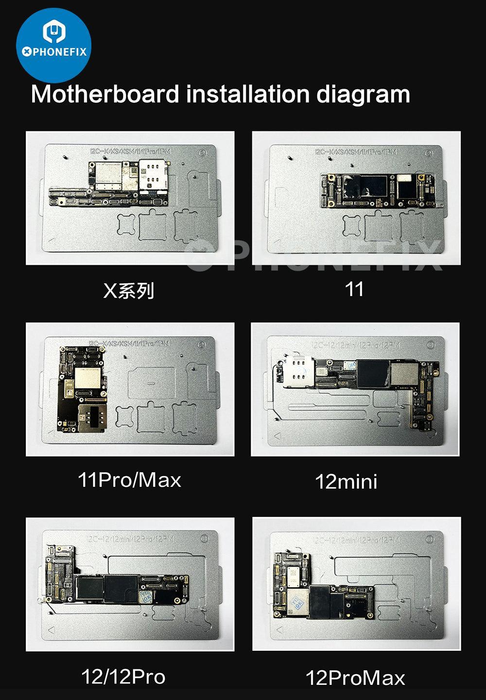 i2C T20 Intelligent PCB De-soldering Station For iPhone X-16 Pro Max