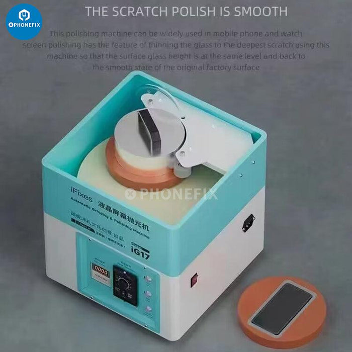 iG17 Auto Grinding Polishing Machine LCD Screen Scratch Remover