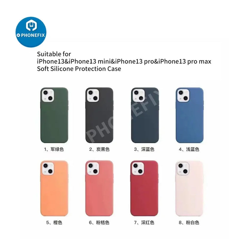 iPhone Shockproof Soft Silicone Protection Case With Magsafe