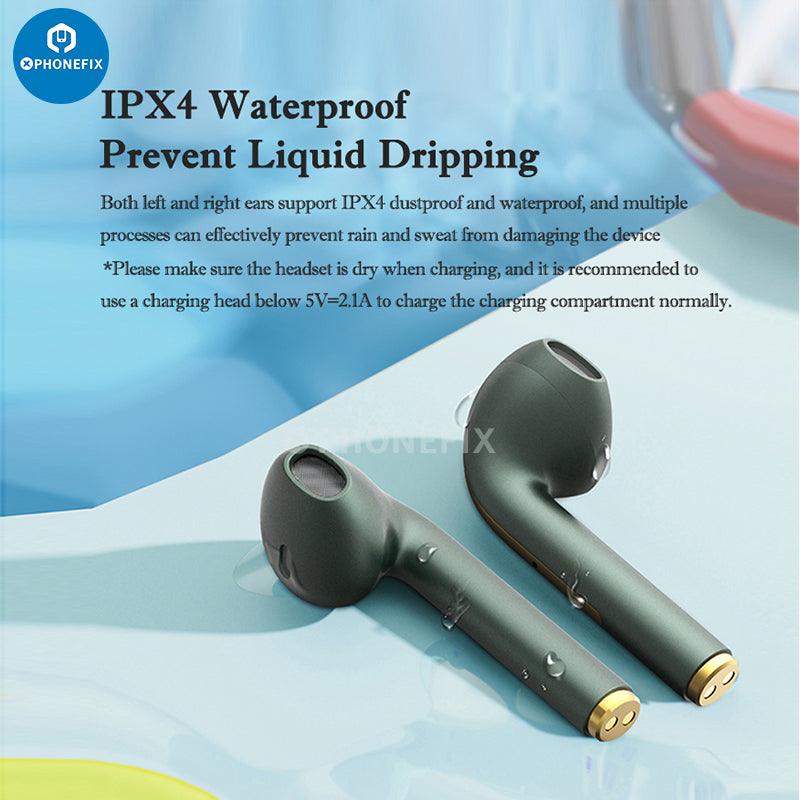 J18 TWS Wireless Bluetooth Headphones Stereo Earbuds Earphones