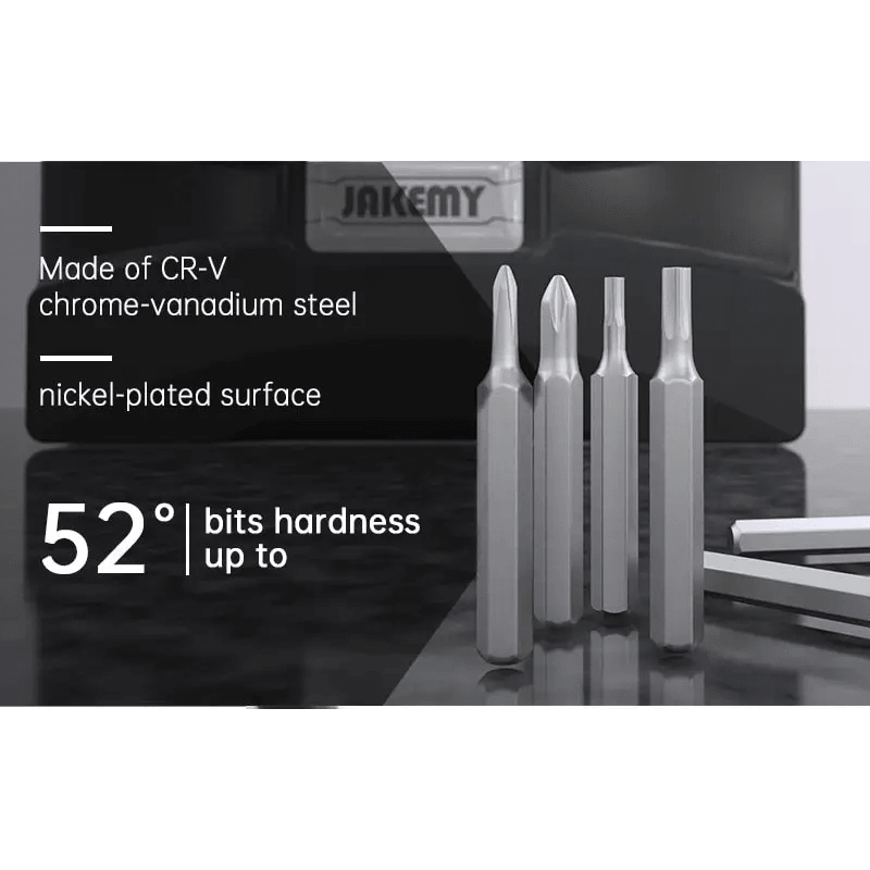 JAKEMY 106 IN 1 Precision Screwdriver Set Magnetic Screw Driver Tools