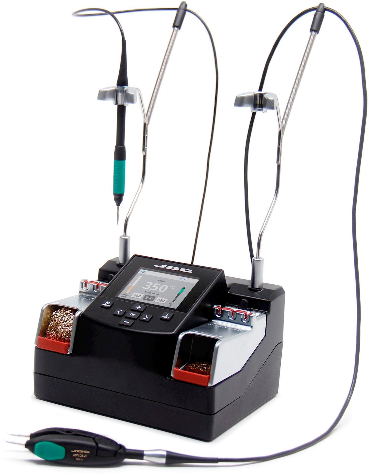 JBC NASE 2C Nano Soldering Rework Station with double handle