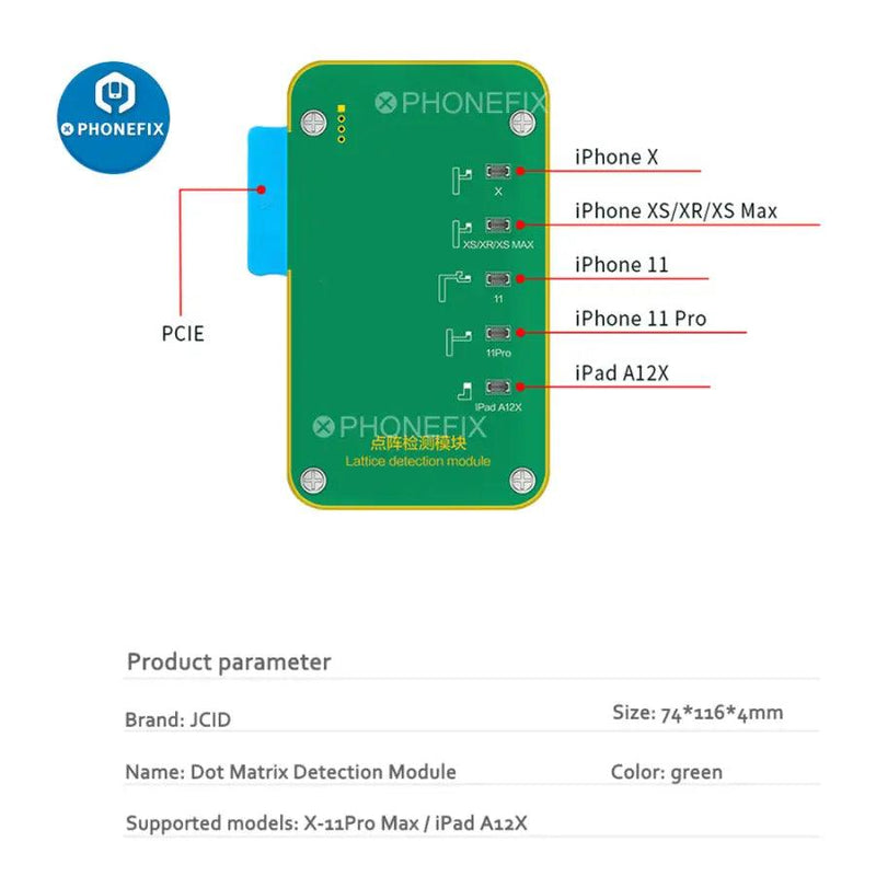JC V1S Pro Dot Matrix Lattice Test Module For iPhone Face ID