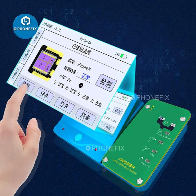 JC V1S Pro Dot Matrix Lattice Test Module For iPhone Face ID