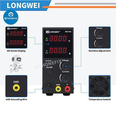 K3010D Variable DC Power Supply 30V 10A Cell Phone Repair Tool