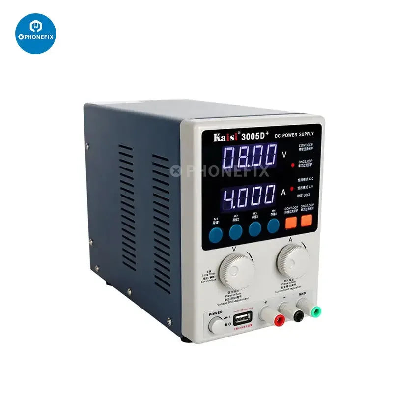 Kaisi 3005D+ 30V 5A Digital Adjustable CNC DC Power Supply