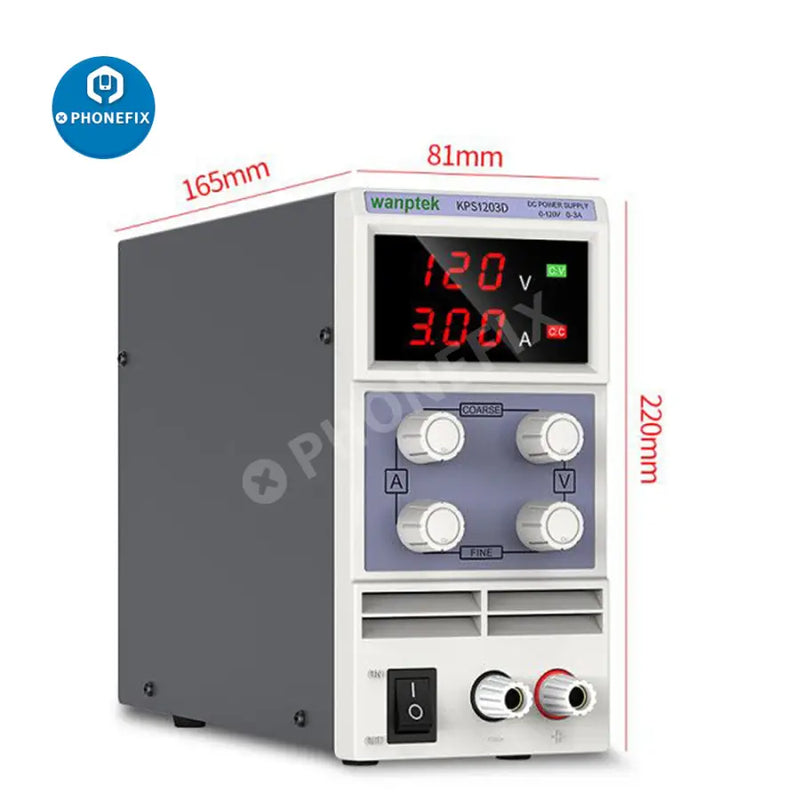 LED Lab Power Source Stabilized DC Power Supply Voltage Regulator Swit