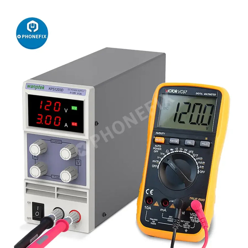 LED Lab Power Source Stabilized DC Power Supply Voltage Regulator Swit