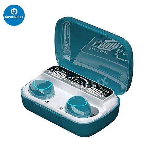 M10 TWS LED Bluetooth Waterproof Earphones 9D Wireless Earbuds