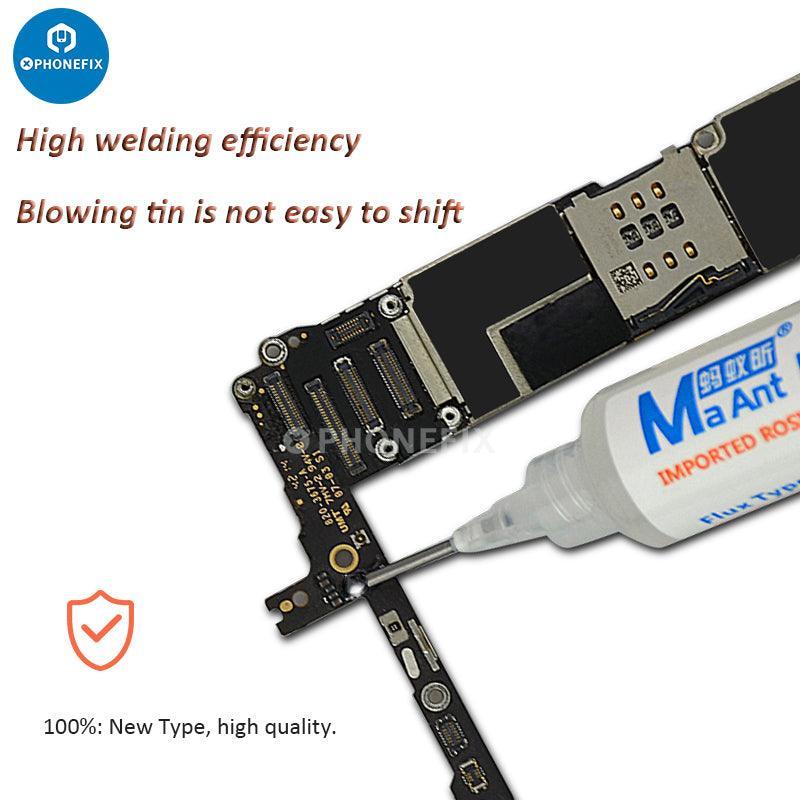 MaAnt Halogen-Free SMT Solder Paste Flux With Alloy Tube Welding Tool
