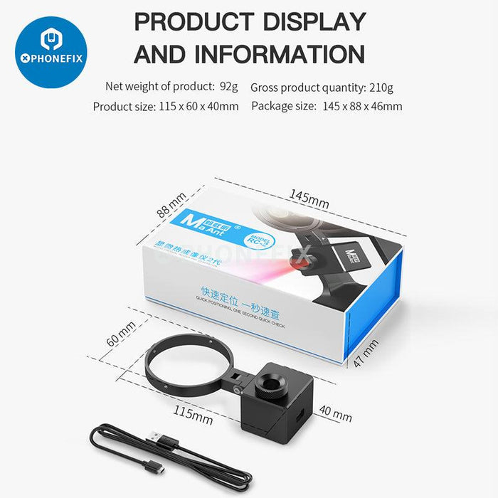 MaAnt Microscope Thermal Imager Motherboard Fault Diagnosis Tool