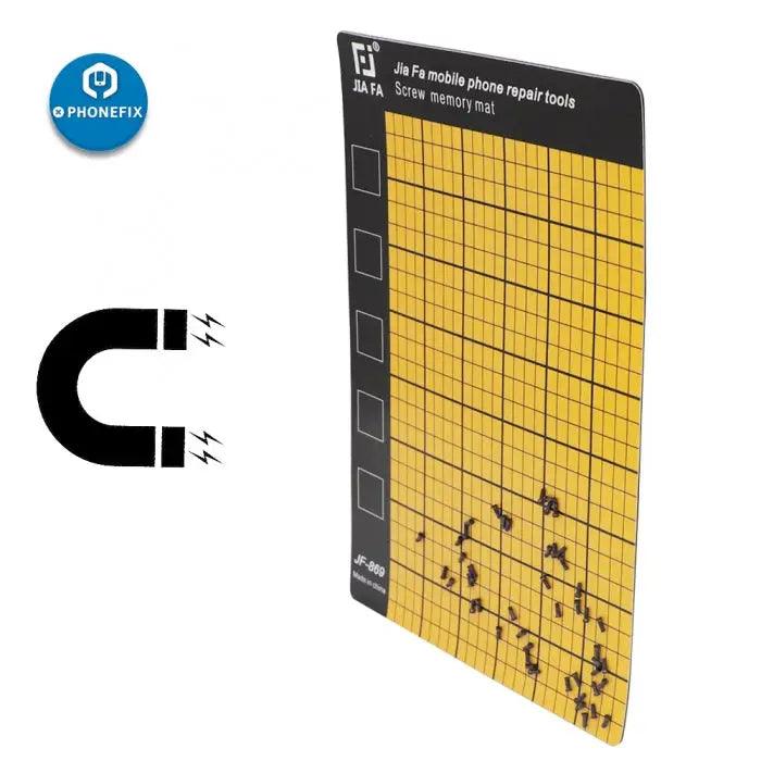 Magnetic Project Mat Small Electronics Parts Screws Prevent Pad