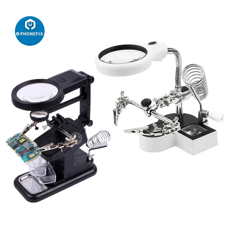 Soldering Station With Alligator Clips Uptodatetools Adjustable