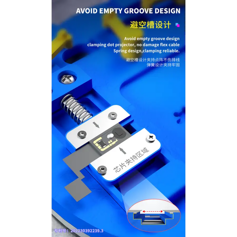 MECHANIC F-FIX Dot Projector Face ID Fixture Reballing Base