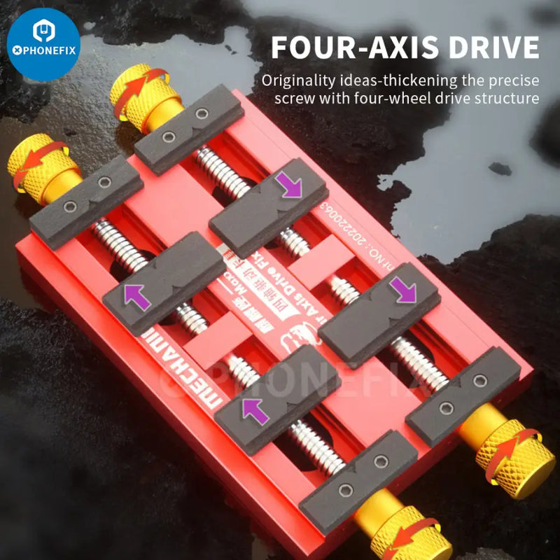 MECHANIC Four-axis Drive Fixture Universal Jig For Phone CPU Repair