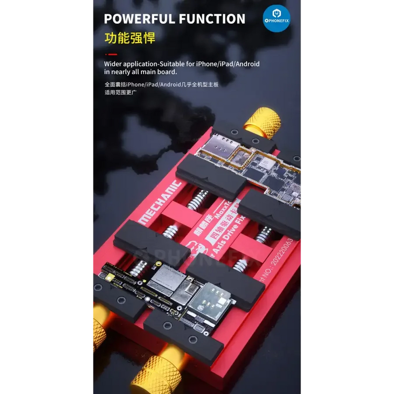 MECHANIC Four-axis Drive Fixture Universal Jig For Phone CPU Repair
