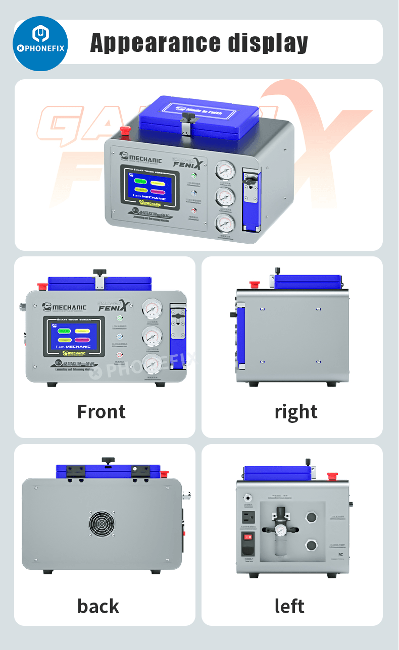Mechanic GAN-01 FENIX Lamination Defoaming Integrated Machine