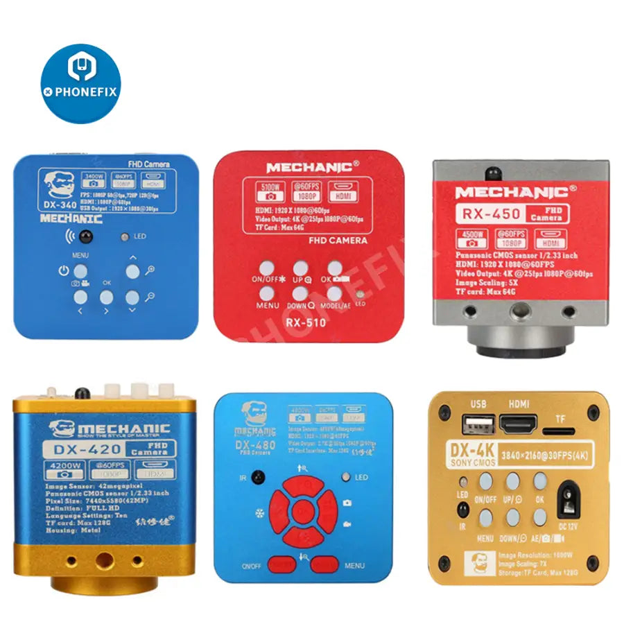 Mechanic HDMI 4K Industrial Microscope Camera Micro Soldering Repair