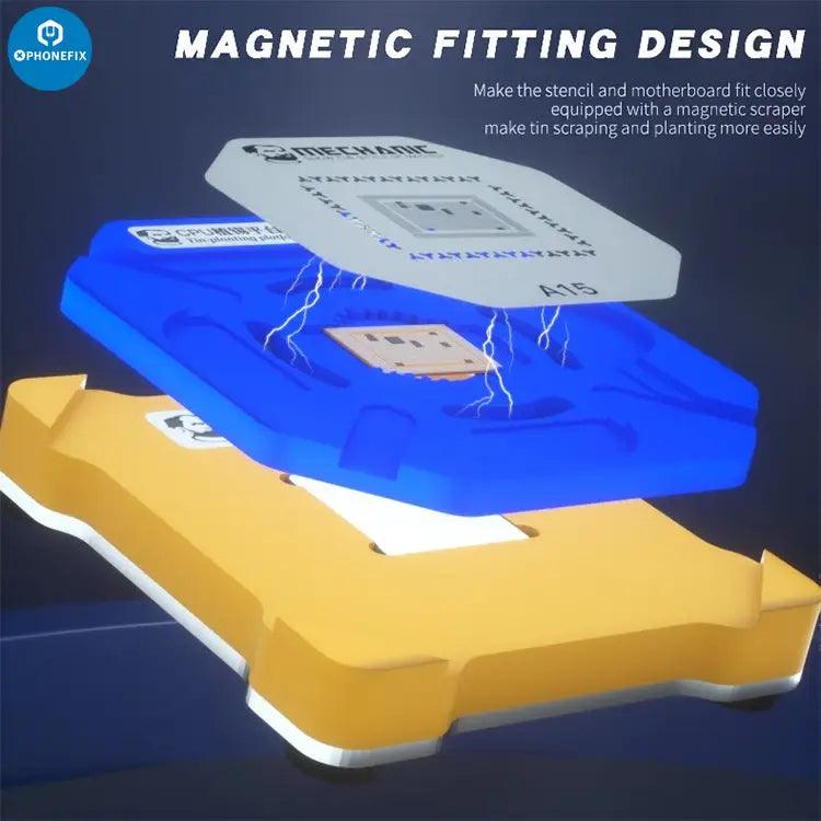 Mechanic iCPU 7 In 1 CPU Reballing Platform For iPhone A8-A15 Repair
