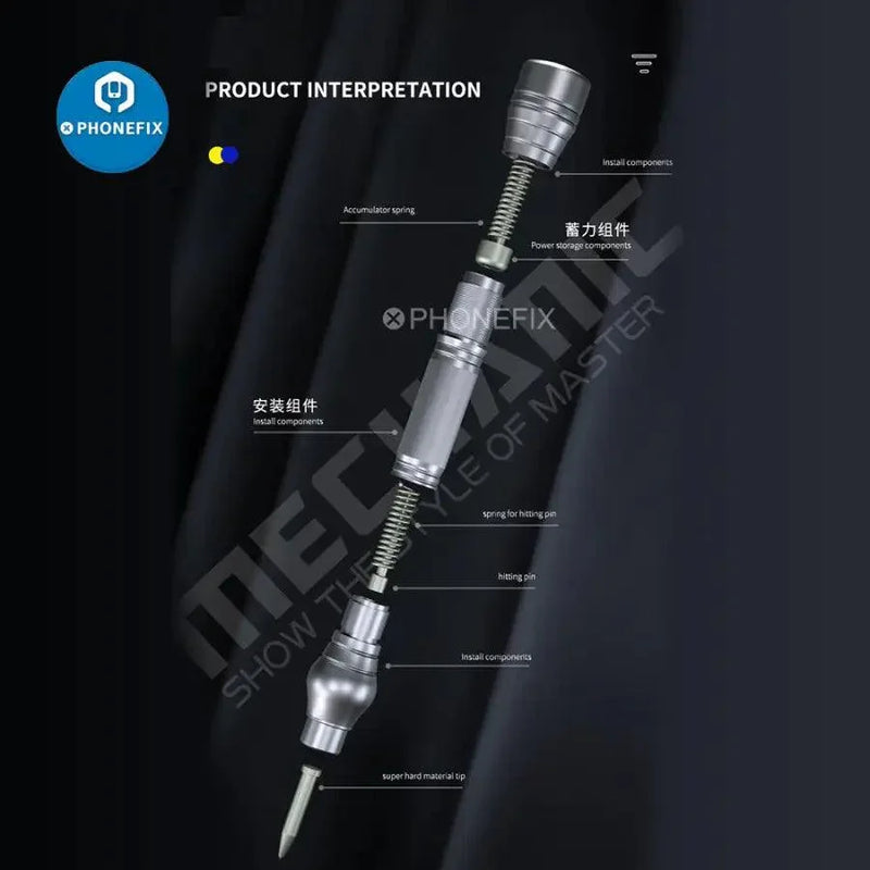 Mechanic iRock 5 Boulder Glass Breaking Pen for iPhone Rear Glass