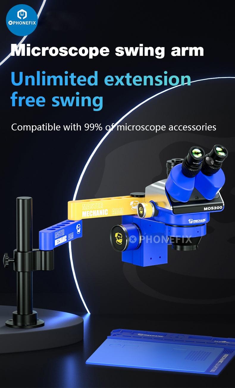 MECHANIC M2 M3 Microscope Swing Arm Aluminum Alloy Bracket
