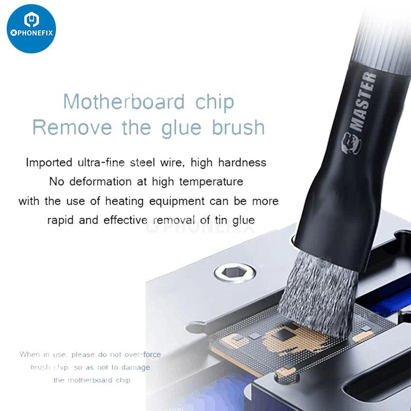 Mechanic Pig Hair Brush PCB Chip Debonding Glue Cleaning Brush