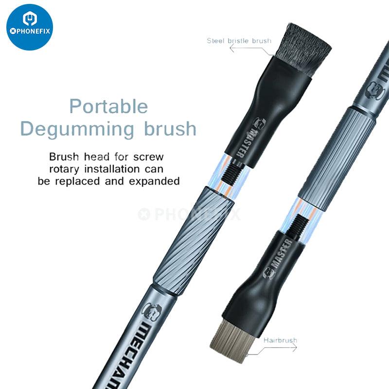 Mechanic Pig Hair Brush PCB Chip Debonding Glue Cleaning Brush