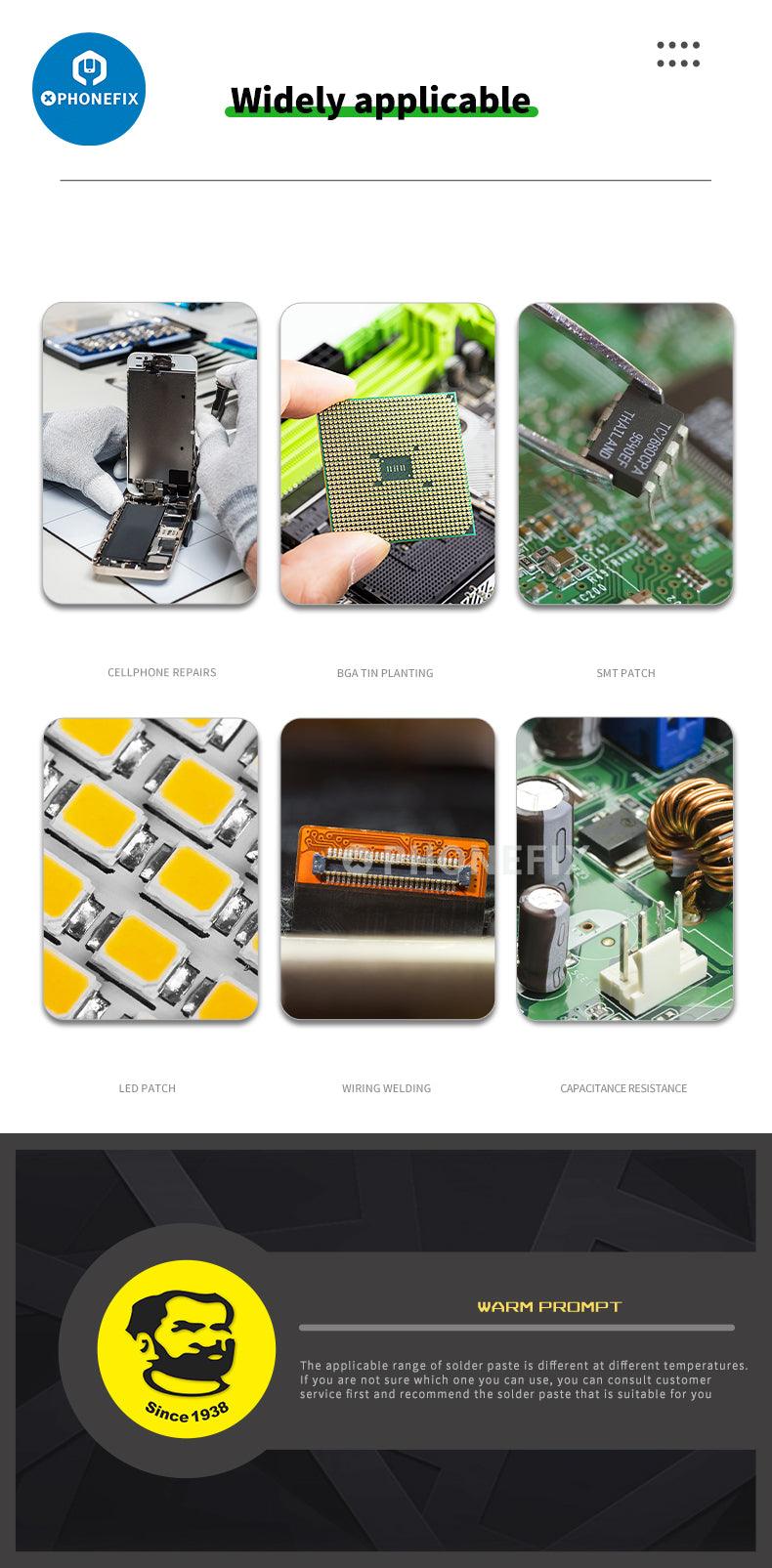 Mechanic Solder Paste CPU IC Motherboard Middle Layer Welding Flux